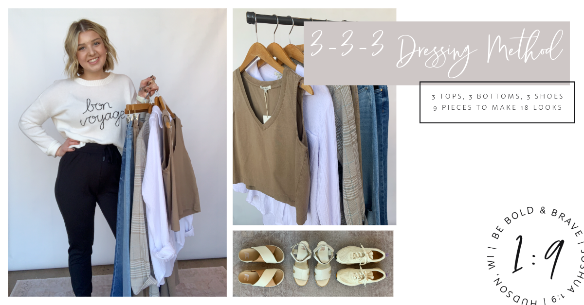 3-3-3 Dressing Method: 9 Styles + 18 Looks – One:Nine Boutique