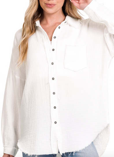 Women's Button-Up Tops - Classic & Trendy Styles | One:Nine Boutique